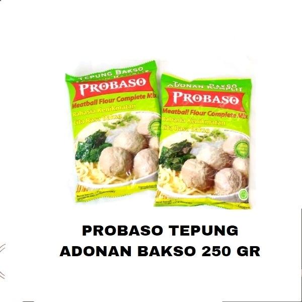 TEPUNG ADONAN KOMPLIT BAKSO _ PROBASO _ 250 gram (1 pack) - TikTok Shop ...