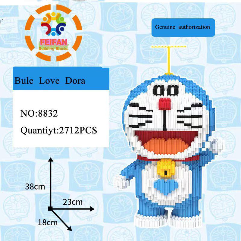 DIY Love Dora Building Blocks/Assembly Bricks toy /family entertainment ...