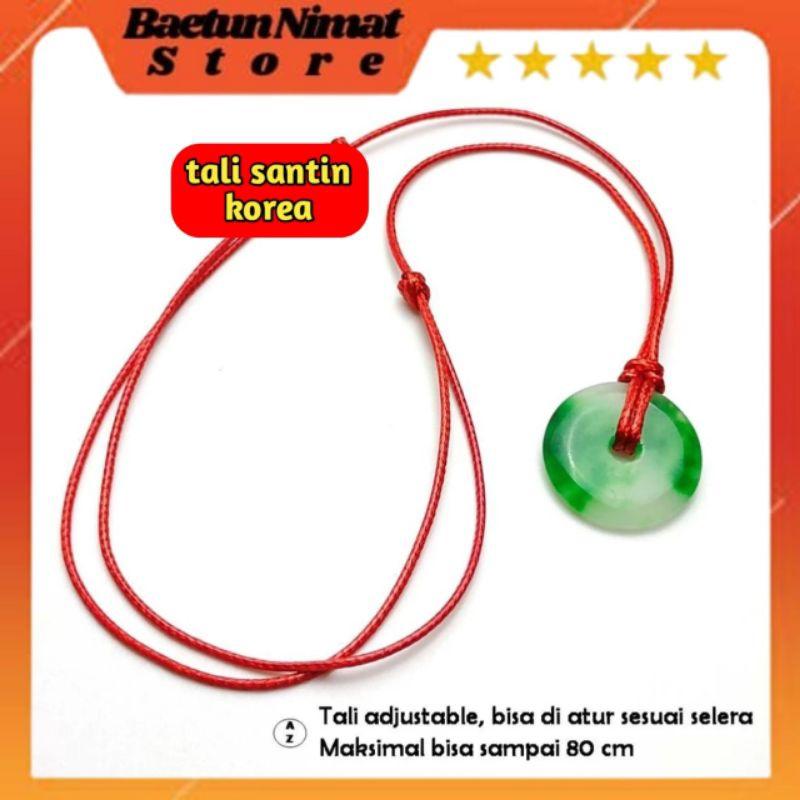 Kalung Giok Hijau / Kalung Tali Merah Giok - Shop | Tokopedia