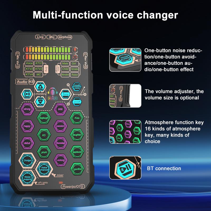 Hosabely SK9 Small Handheld Sound Card Set - TikTok Shop Singapore