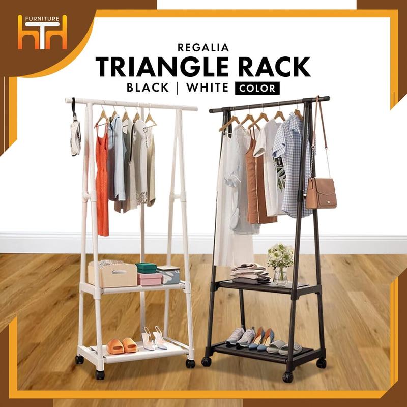MFurniture: REGALIA Triangle Clothes Hanger Open Clothes and - TikTok ...
