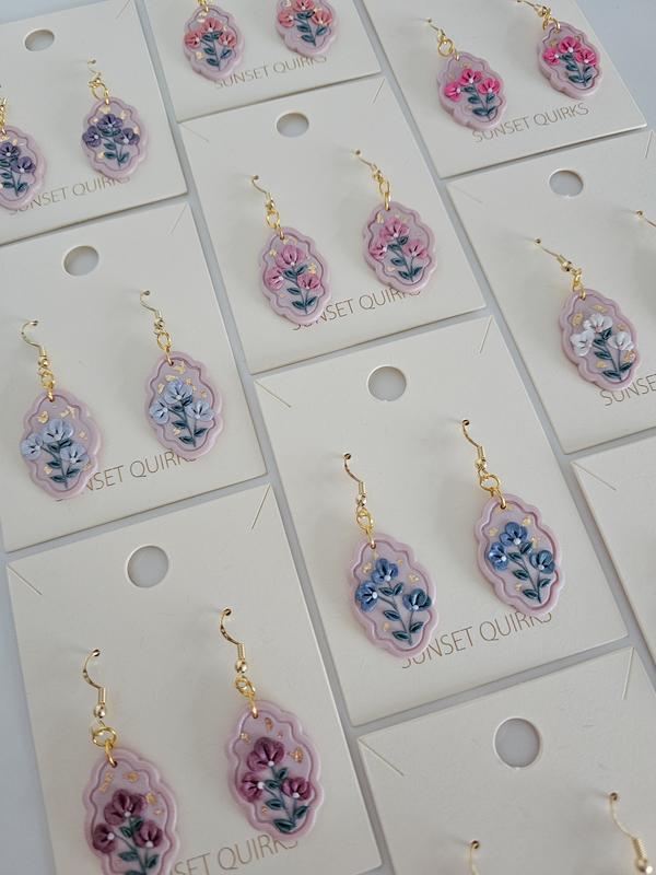 Sasha Handmade Clay Earrings Collection. - TikTok Shop Singapore