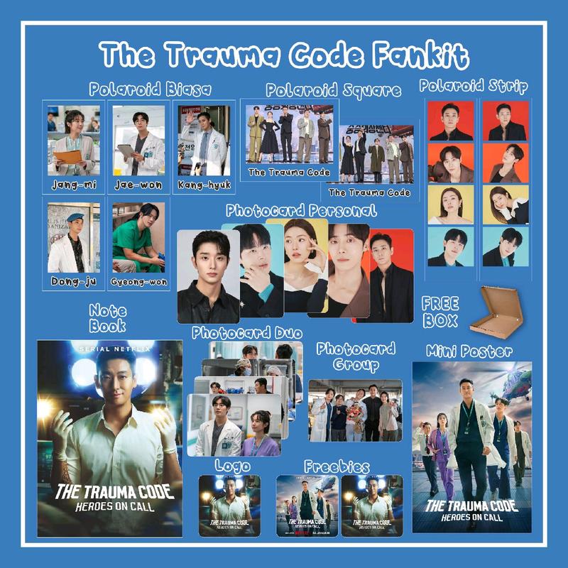 [PROMO] K-DRAMA THE TRAUMA CODE MINI FANKIT / FANKIT THE TRAUMA CODE ...
