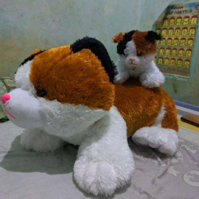 Beli Boneka Kucing Jumbo Gratis Anak Kucing Dolls Toys Maina - Shop ...
