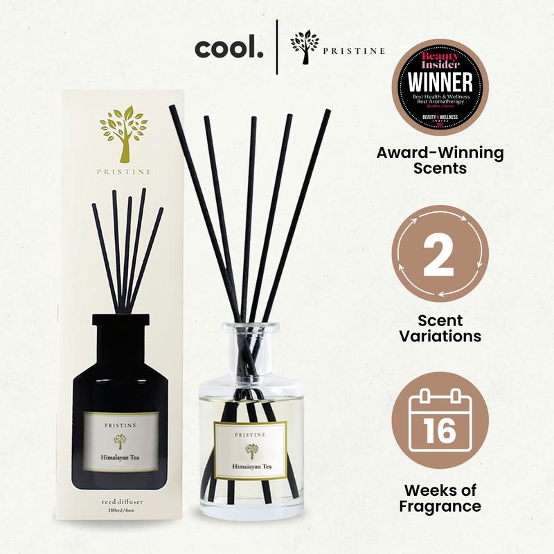 Pristine Signature Scent Reed Diffuser - 180ml | Signature Fragrance - TikTok Shop Singapore