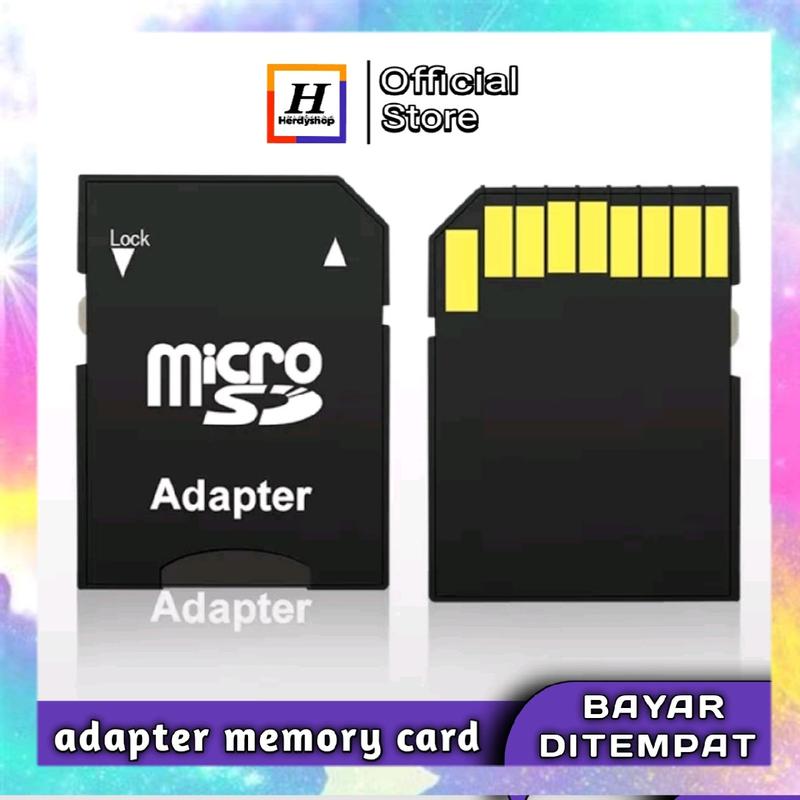 Adapter Memory Card Micro SD / Card Reader Laptop Adaptor Converter ...