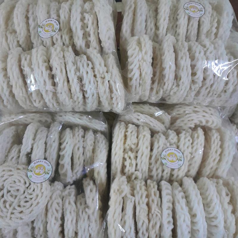 Kerupuk bandung putih gurih besar isi 500 gram asli indonesi - TikTok ...