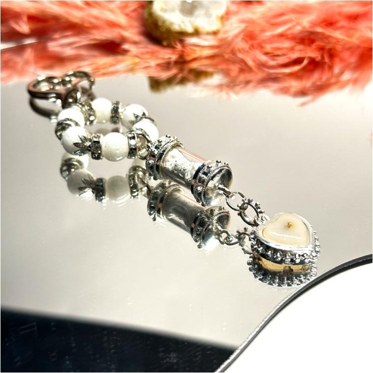 K.Krissana Dual Charm Pendant: Salika + Heart - Elegant & Meaningful! - TikTok Shop Singapore