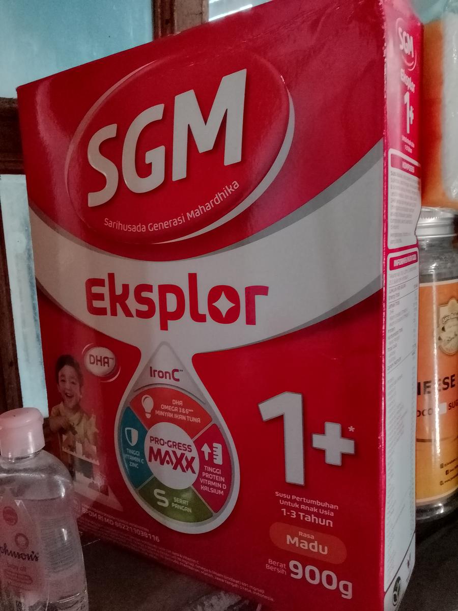 SGM Eksplor 1+ Madu / Vanila 900g 1 pcs susu anak susu pertumbuhan Anak ...