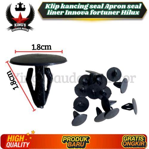 Klip kancing seal Apron seal liner Innova fortuner Hilux - Shop | Tokopedia