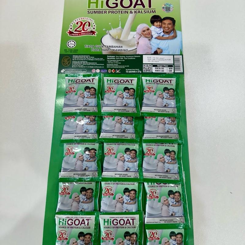 Susu HiGoat Kambing 1 Papan 15’s - TikTok Shop Malaysia