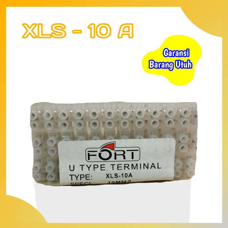 TERMINAL BLOK XLS-10A 10MM2 MEREK FORT - Shop | Tokopedia