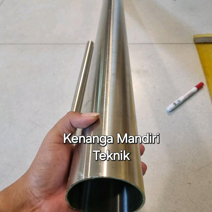 Jual Pipa Sanitary 2,5 inch Stainless 304 panjang 1 Meter // Pipa ...