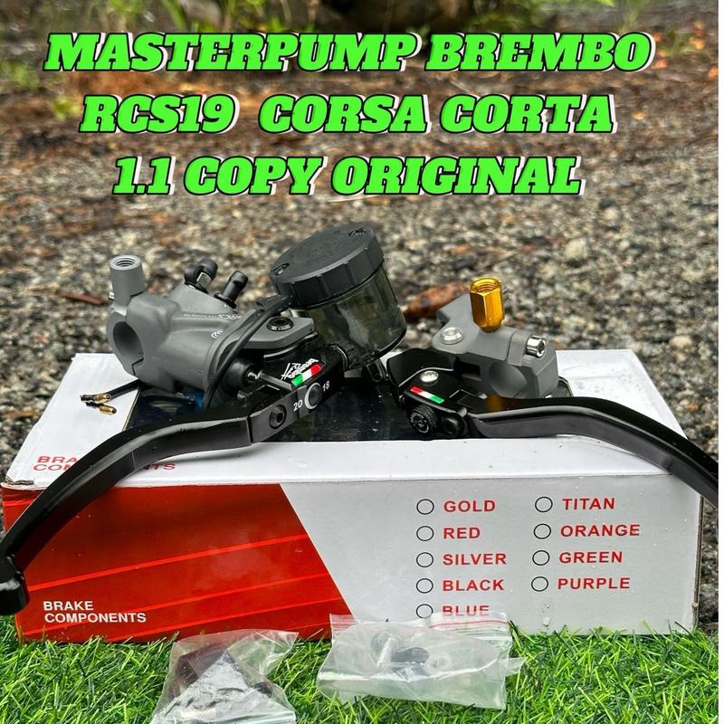 MASTERPUMP BREMBO RCS19 CORTA CORSA KIRI/KANAN UNIVERSAL - TikTok Shop ...