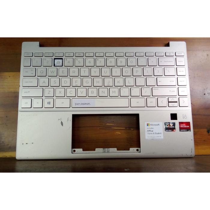 Jual Casing Frame Keyboard Palmrest Laptop HP Pavilion 13 BE - GOLD ...