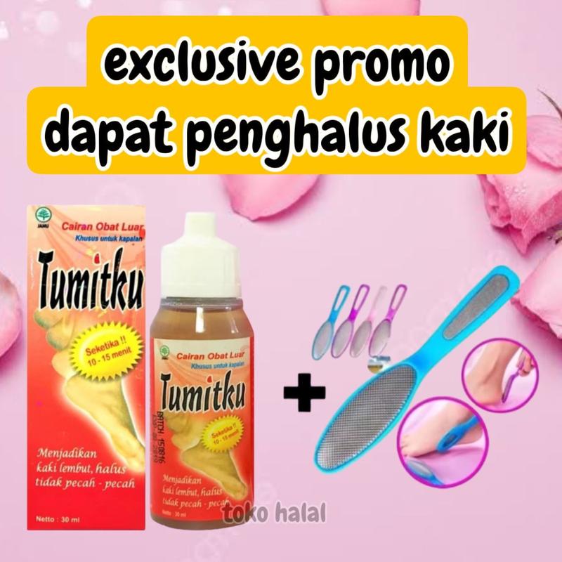 PAKET LENGKAP TUMITKU+PENGHALUS KAKI solusi kaki tumit pecah-pecah dan ...