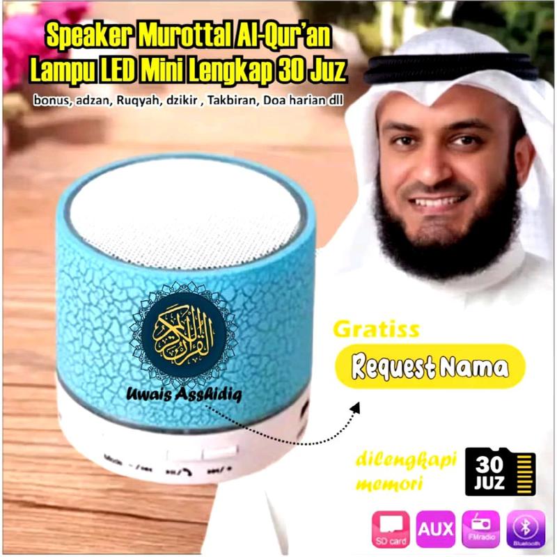 SPEAKER MUROTTAL AL-QUR'AN 30 JUZ Bluetooth TERMURAH Spiker - Shop ...