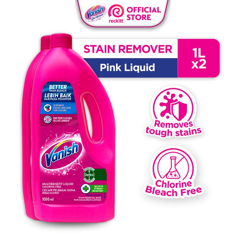 [Bundle of 3] Vanish Liquid Laundry Booster 1L - TikTok Shop Singapore