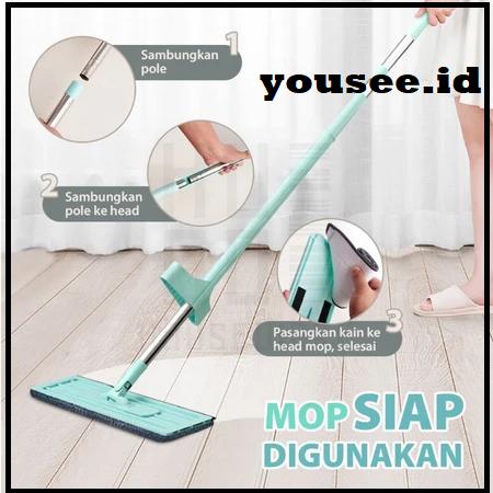 Alat Pel Lantai Tarik Ultra Standing Mop Microfiber untuk anak - Shop | Tokopedia