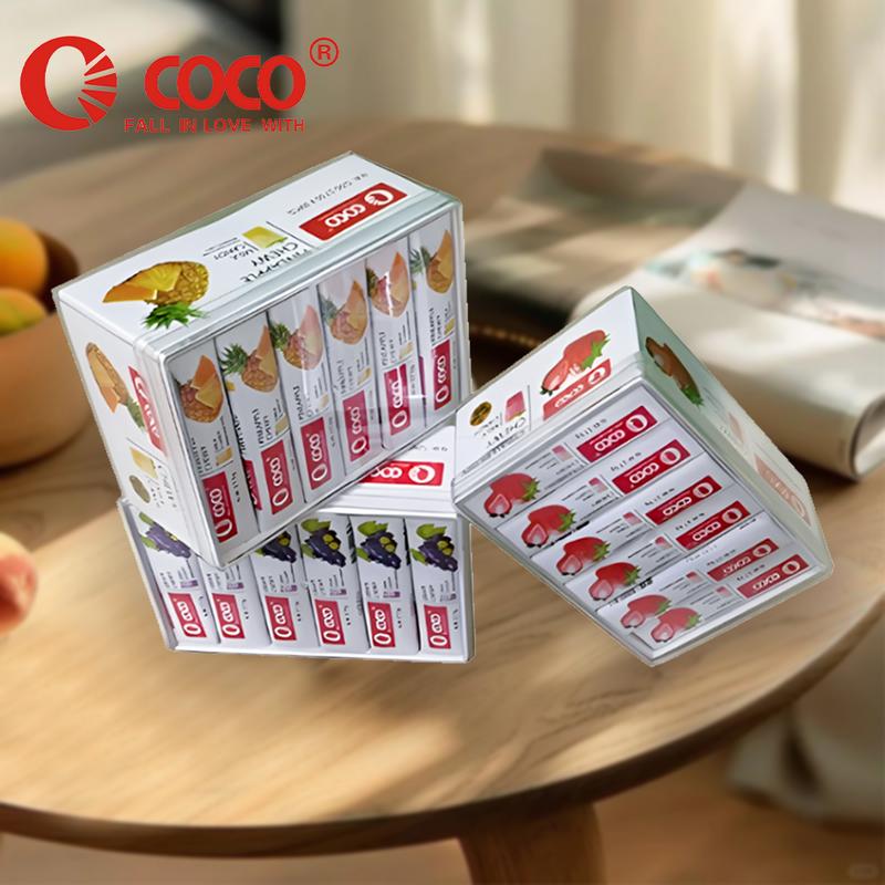 Coco Fruity Chewy Milk Candy - Snack and Bonbon Candy - TikTok Shop ...