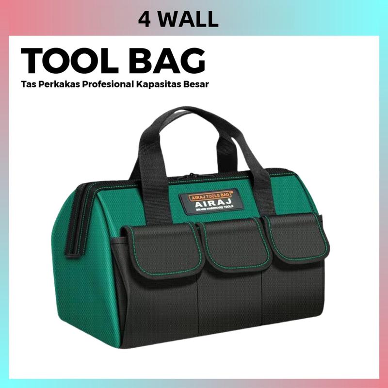 【COD】14 Inch Tool Bag Kain Oxford Tebal Tas Alat Perkakas Kuat Tas ...