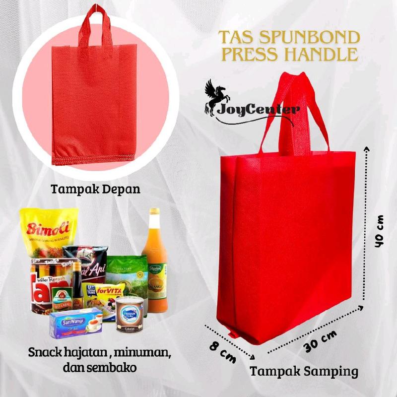 Tas Press Handle Polos / Tas Spunbond / Tas Souvenir / Tas Sembako ...