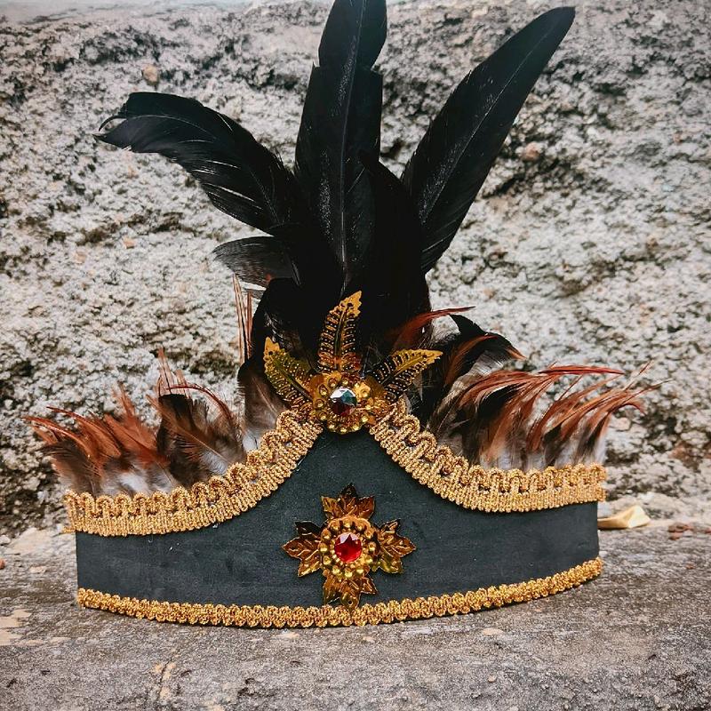 mahkota adat Dayak original premium untuk semua acara - Shop | Tokopedia