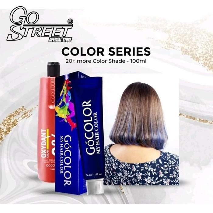 Jual Gocolor Hair Color Cream All Series 100ml / Go color Cat Rambut ...