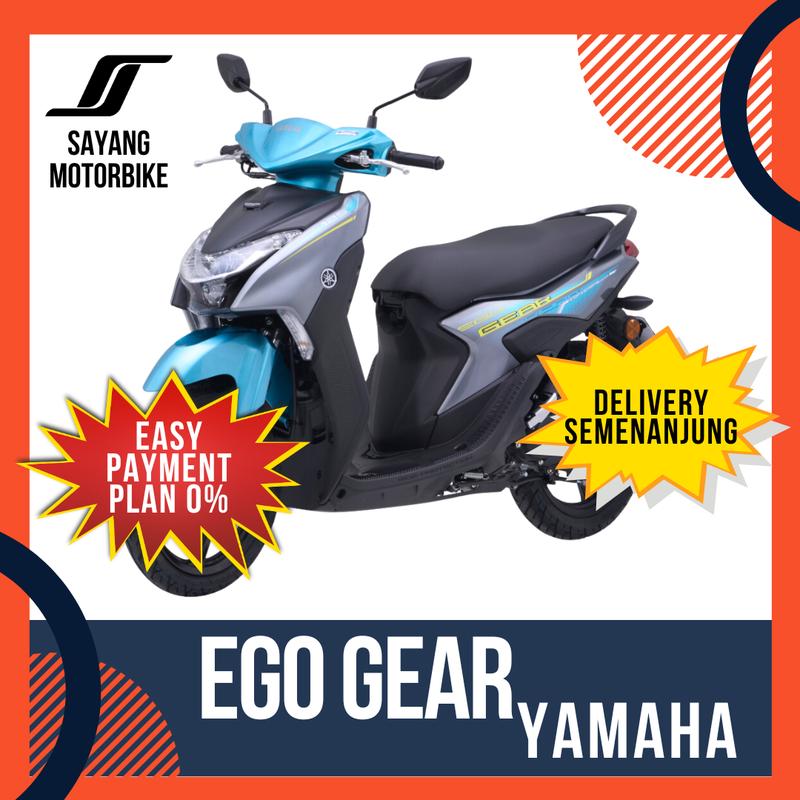 YAMAHA EGO GEAR 125 - NEW MOTORCYCLE Skuter comel dan praktikal ...
