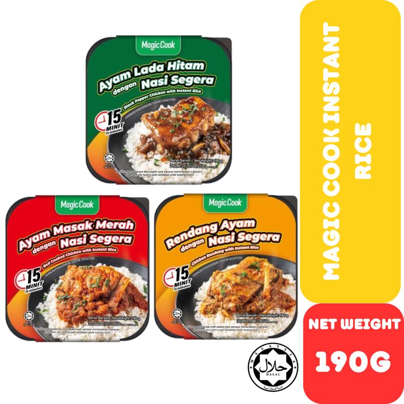 (Bowl) Magic Cook Self-Heating Instant Rice Nasi Intant Berlauk ...