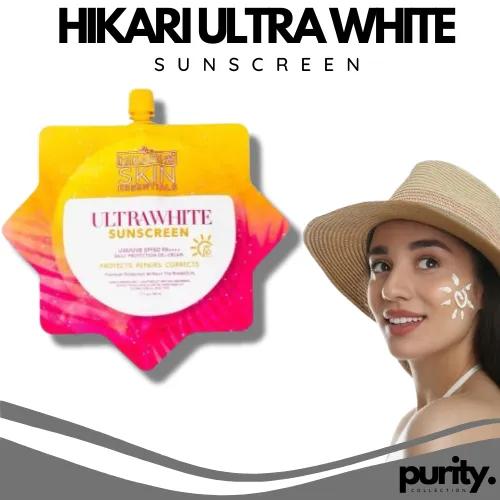 Beauty & U HIKARI Ultra White Sunscreen SPF 50 PA++++ 50ml | - TikTok ...