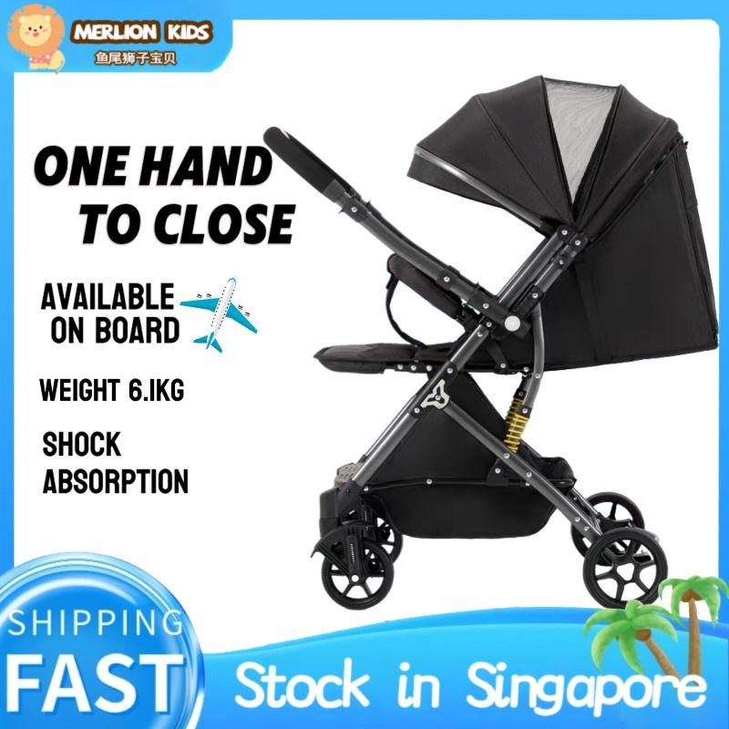 Foldable 2 Way Baby Stroller Lightweight Compact Pram can si - TikTok ...