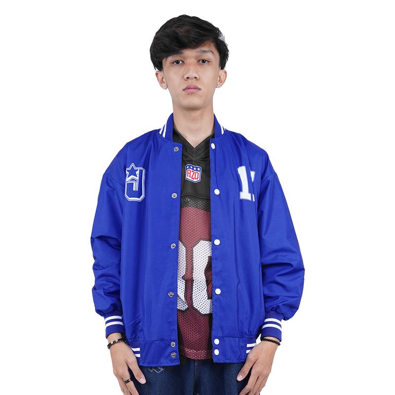 RZQ Active / Jaket Series / Jamstar 17 / Blue / Baseball / Bomber ...