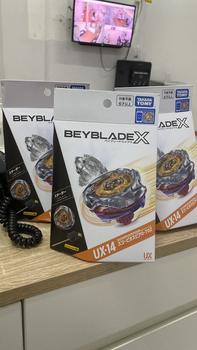Beyblade X UX-14 Scorpio Spears Ratchet 0-70 Bit Z Zap Starter - Shop ...