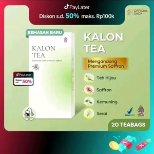 Kalon Paket Bundling Sboost Original & Kalon Tea Premium Saffron BPOM ...