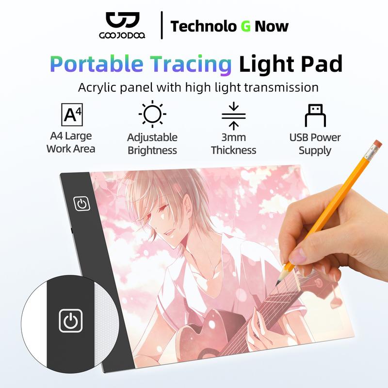 Goojodoq A3/A4/A2 Tracing Board LED Drawing Stensil Board Papan - Shop ...