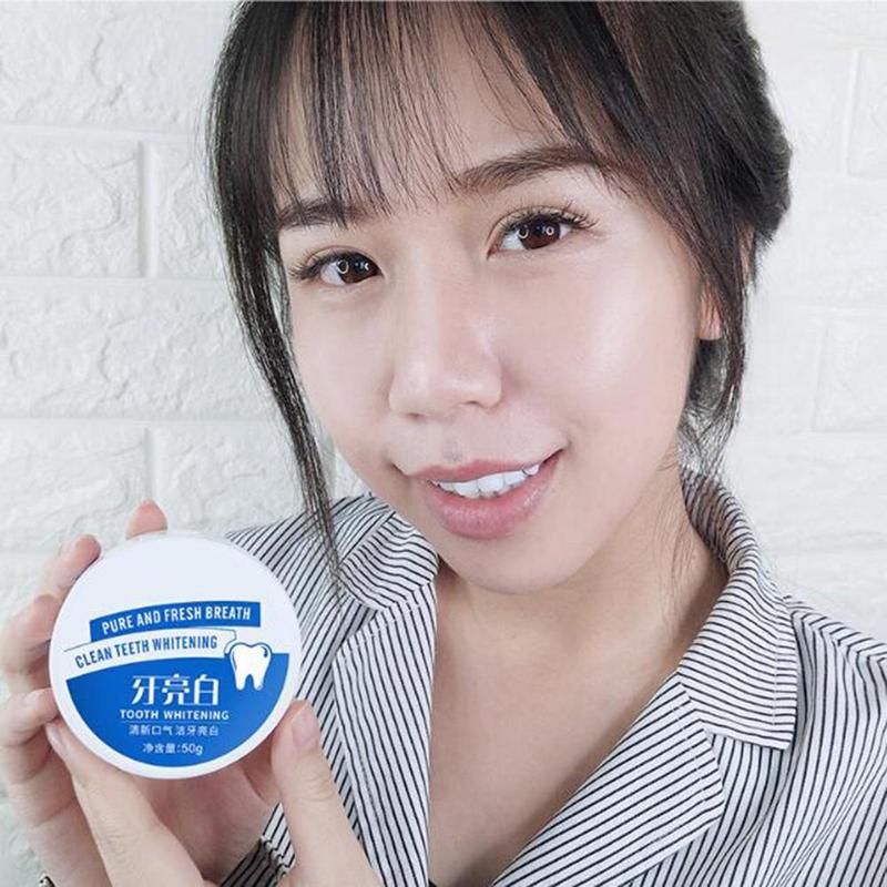 Natural Pearl Whitening Tooth Powder Anti-Bacterial & Remove - TikTok ...