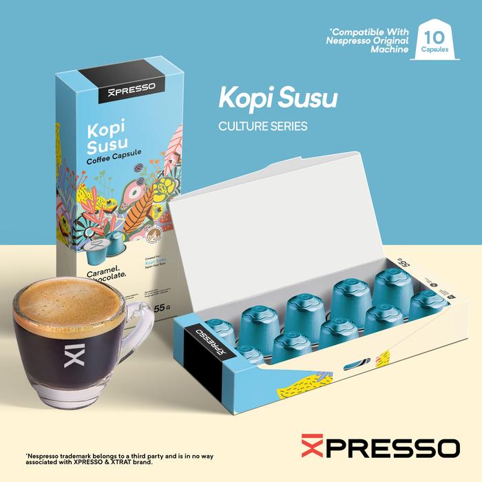 Promo XPRESSO Kopi Kapsul - Kopi Susu - Nespresso Coffee Capsules ...
