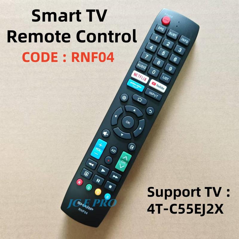RNF04 Sharp Smart TV Remote Control For 4T-C55EJ2X - TikTok Shop Malaysia