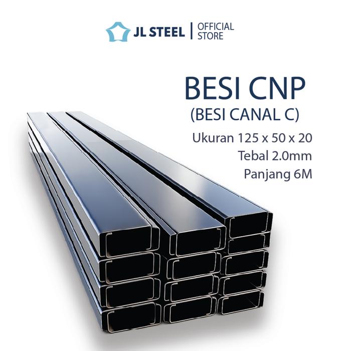 Jual BESI CNP - Kanal C - 150 X 50 X 20 X 6meter SNI FULL - Tebal 2mm ...