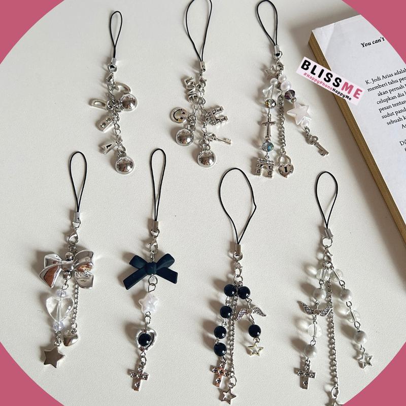 Mini Charm Handphone Phonestrap Mini Aesthetic Mini Keychain - Shop ...