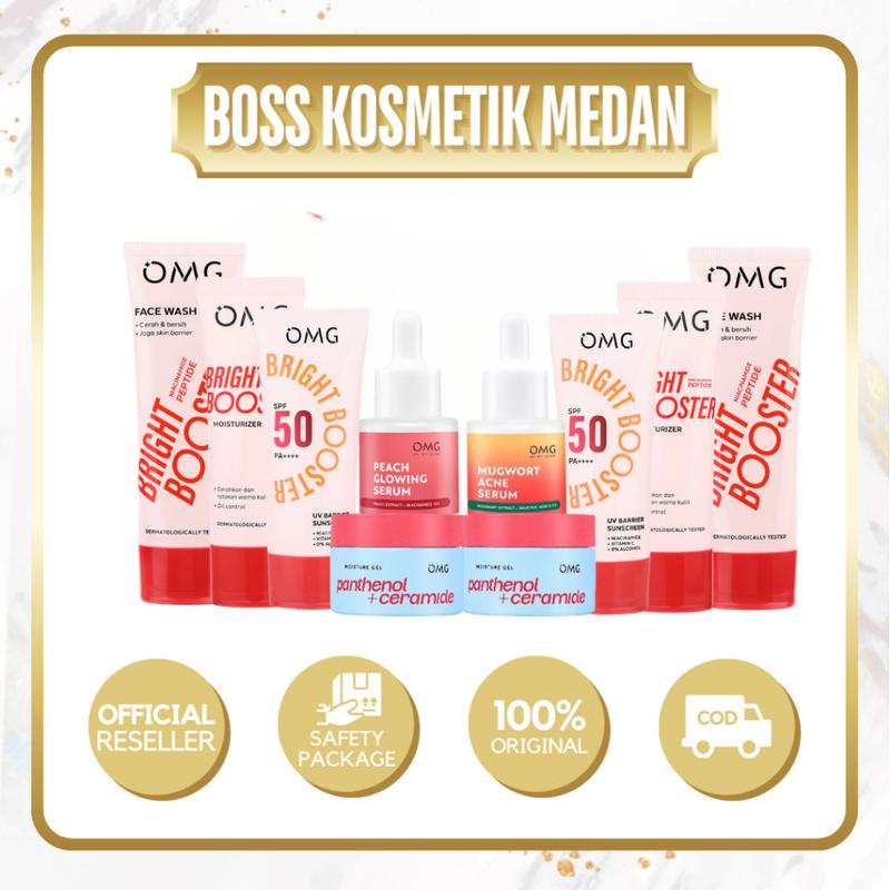 Omg Oh My Glow Bright Booster Series - (Sunscreen / Face Wash ...