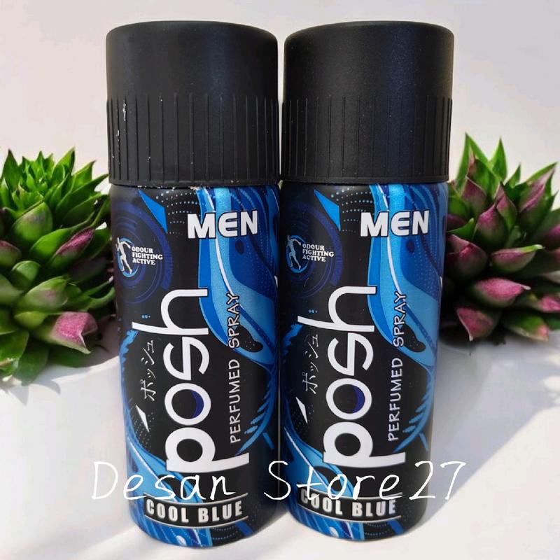 [Paket Isi 2] Posh Men Body Spray Cologne Bottle 2x150 ml - Parfum Pria ...
