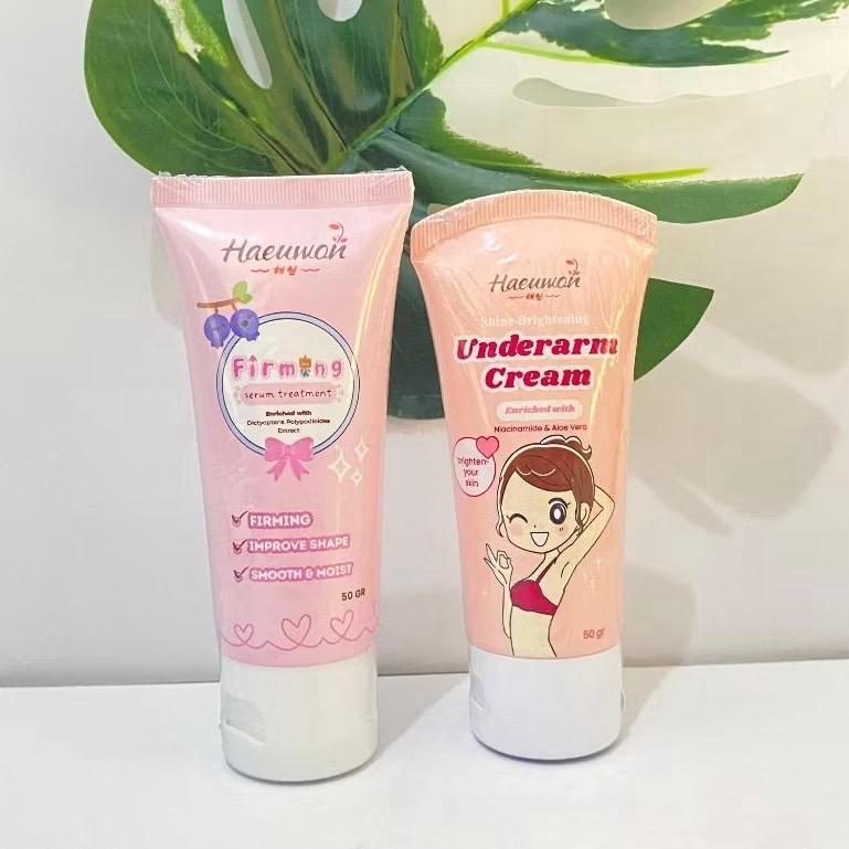 HAEUWON SHINE BRIGHTENING UNDERARM CREAM HAEUWON BREAST SERUM TREATMENT ...