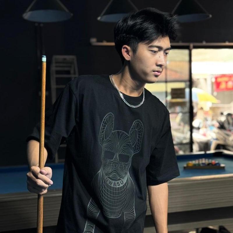 【COD】Uwassu kapas berat berat 20s kemeja t besar, gabungkan dengan baju ...