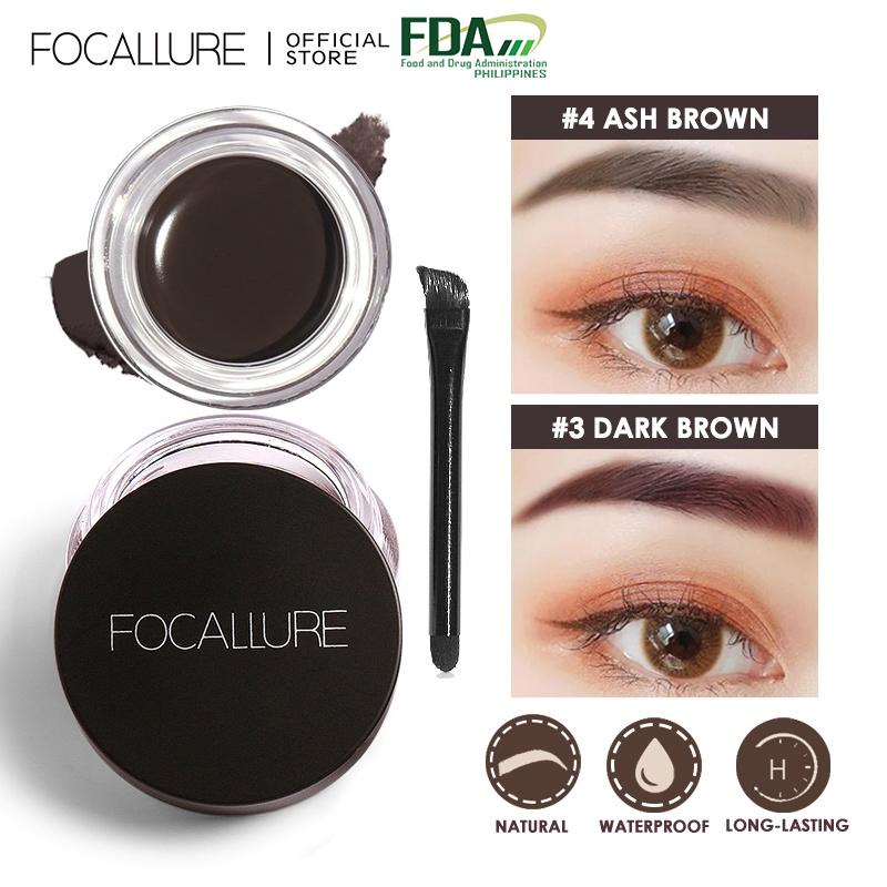 【Buy 3 Get Free Eyeshadow】FOCALLURE 5Colors Eyebrow Cream Ge - TikTok ...