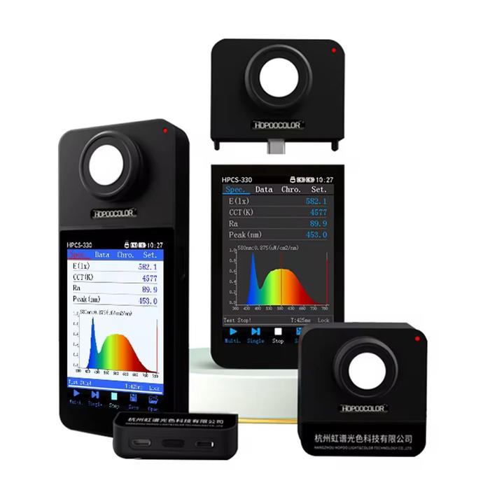 Jual LUX Light Meter Spectrum Measurement Led Spectrum Analyzer CCT CRI ...