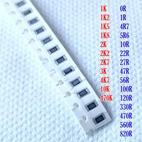 Jual 10Pcs Resistor 1206 SMD 0R 1R 4R7 5R6 10R 22R 27R 47R 56R 100R ...
