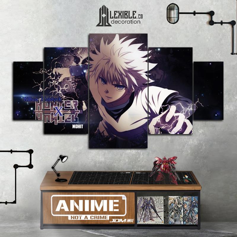 LEXIBLE 1 SET Pajangan Hiasan dinding HUNTER X HUNTER KiLLUA - Shop ...