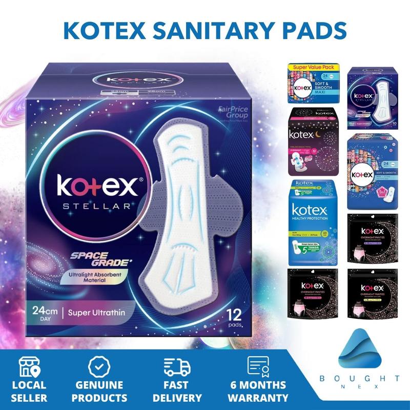 Kotex Sanitary Pads Pantyliners Assorted Healthy Protection Soft ...